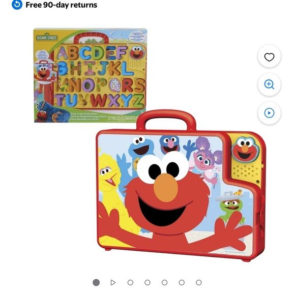 Sesame Street | Toys | Sesame Street Elmos Learning Letters Bus ...